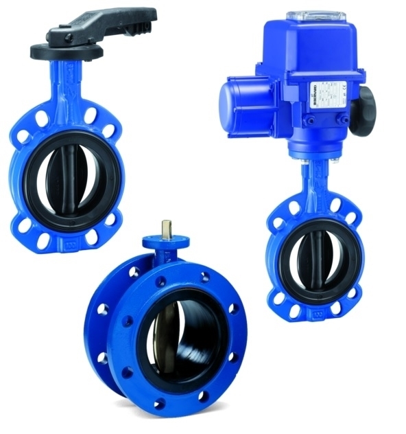 Afspærringsventiler i Middelfart på Fyn nær Fredericia